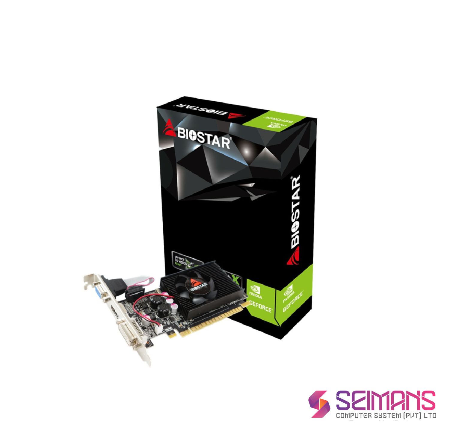 Biostar GT610 2GB VGA Card | Seimans Computer Systems